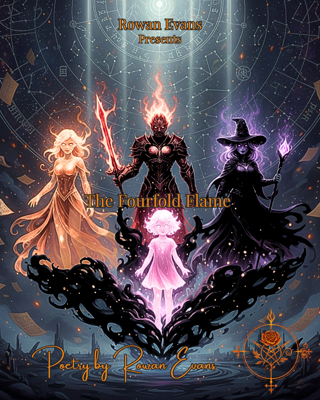 The Fourfold Flame: A Poem of Inner Multiplicity, Shadow & Sovereignty ...